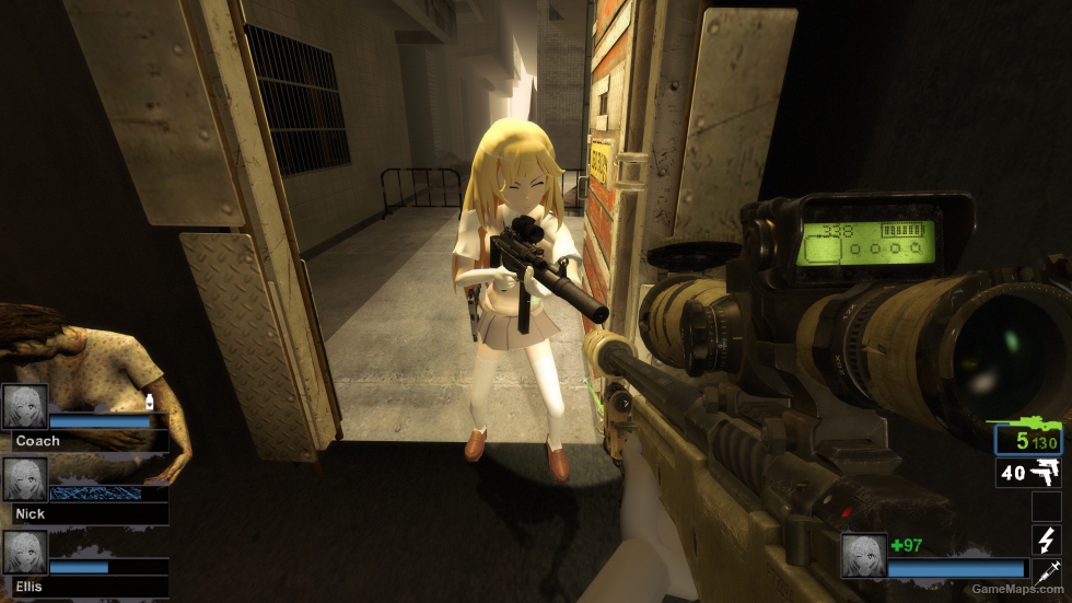 Only Misaki Shokuhou Classic (request) (Mod) for Left 4 Dead 2 ...