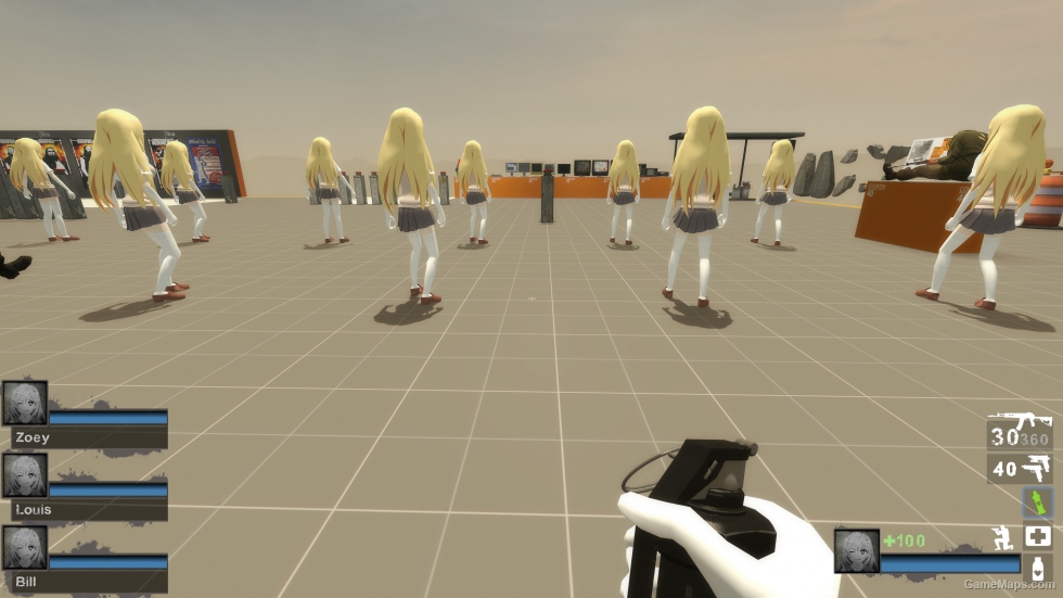 Only Misaki Shokuhou Classic (request) (Mod) for Left 4 Dead 2 ...