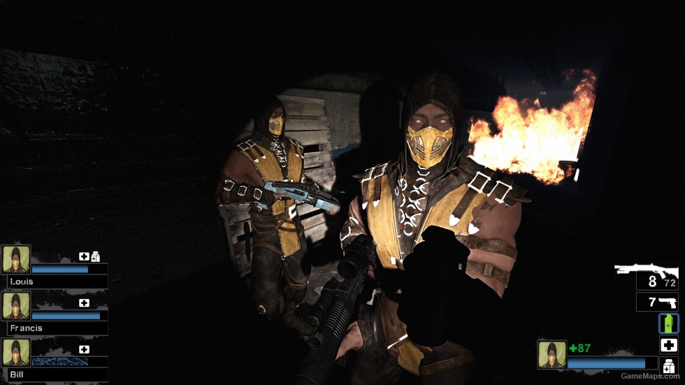 Only MKX Scorpion (request) (Mod) for Left 4 Dead 2 - GameMaps.com