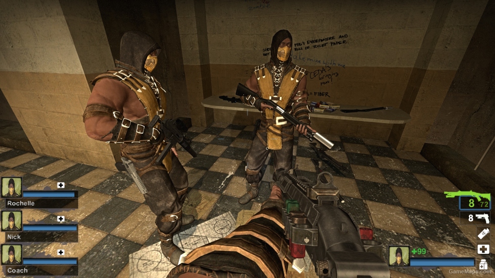Only MKX Scorpion (request) (Mod) for Left 4 Dead 2 - GameMaps.com