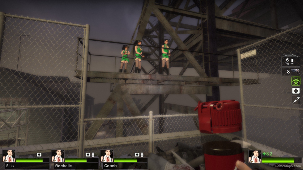 Only Momiji Legacy CR Zoey (request) (Mod) for Left 4 Dead 2 - GameMaps.com