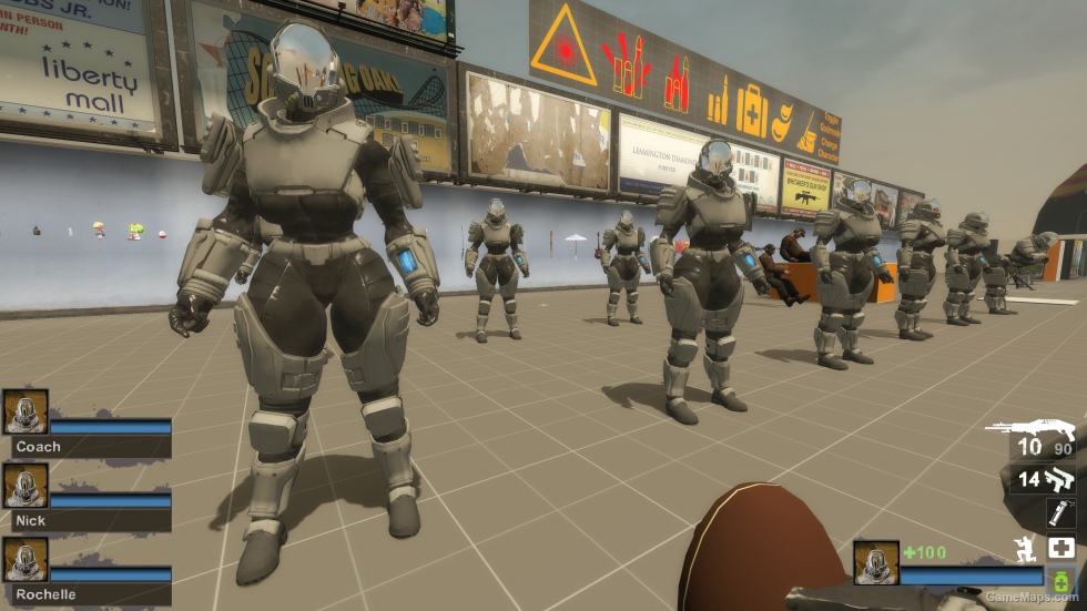 Only Muscle mommy DS42 helldiver (request) (Mod) for Left 4 Dead 2 ...
