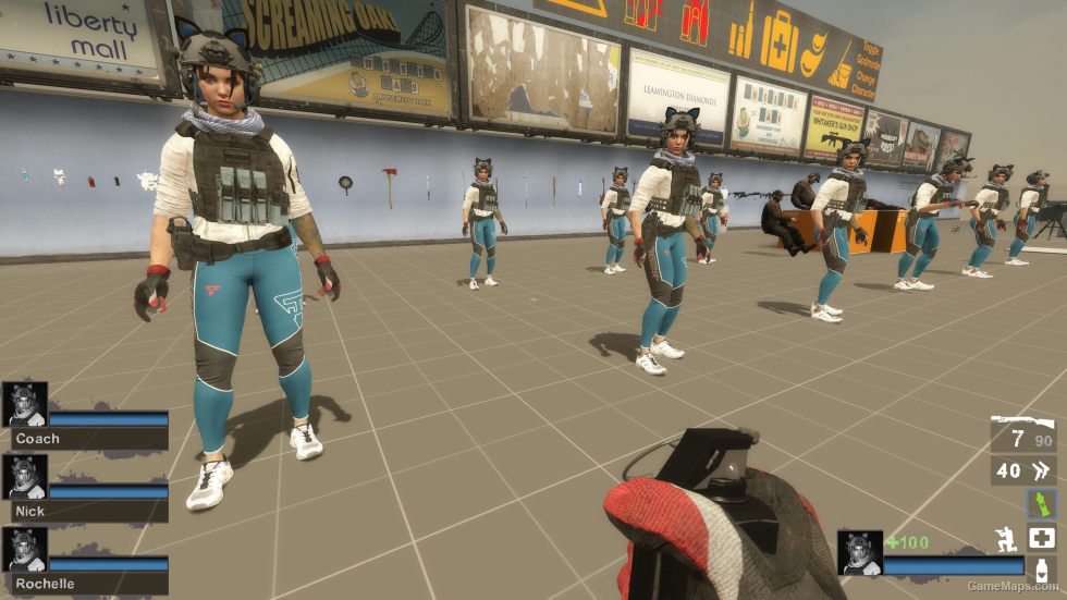 Only MW2019 Zoey V2 (request) (Mod) for Left 4 Dead 2 - GameMaps.com