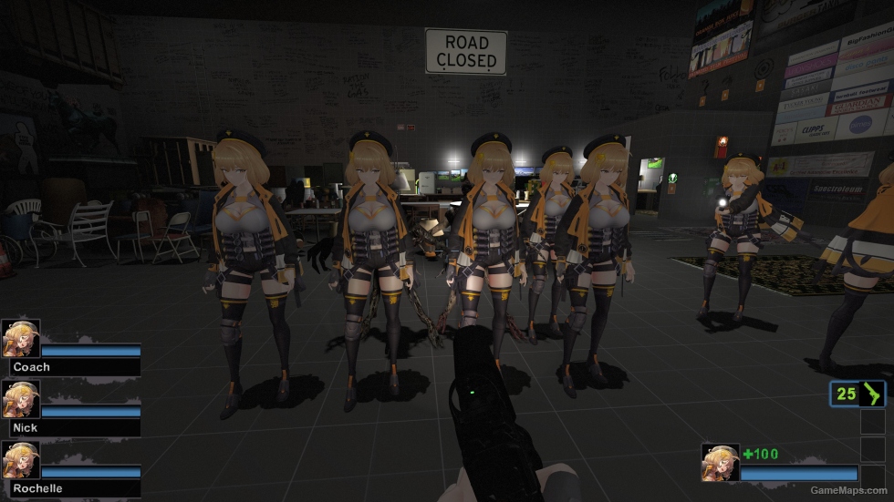 Only Nikke anis Zoey (request) (Mod) for Left 4 Dead 2 - GameMaps.com