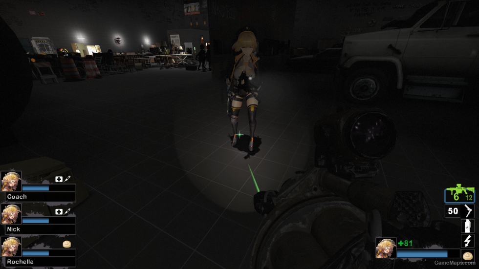 Only Nikke anis Zoey (request) (Mod) for Left 4 Dead 2 - GameMaps.com