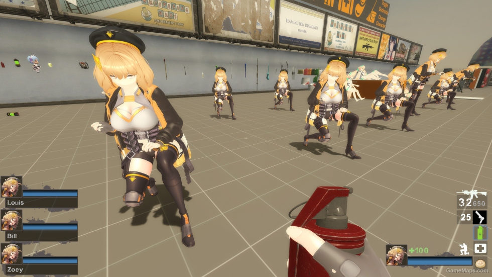 Only Nikke anis Zoey (request) (Mod) for Left 4 Dead 2 - GameMaps.com