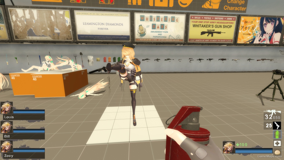 Only Nikke anis Zoey (request) (Mod) for Left 4 Dead 2 - GameMaps.com