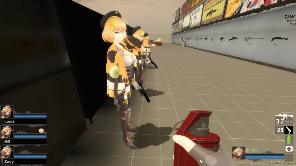 Only Nikke anis Zoey (request) (Mod) for Left 4 Dead 2 - GameMaps.com