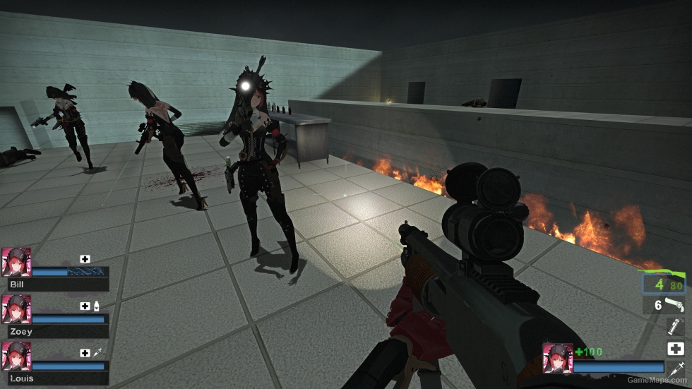 Only PGR Vera Rozen RoD (request) (Mod) for Left 4 Dead 2 - GameMaps.com