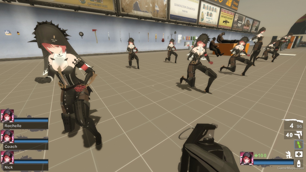 Only PGR Vera Rozen RoD (request) (Mod) for Left 4 Dead 2 - GameMaps.com