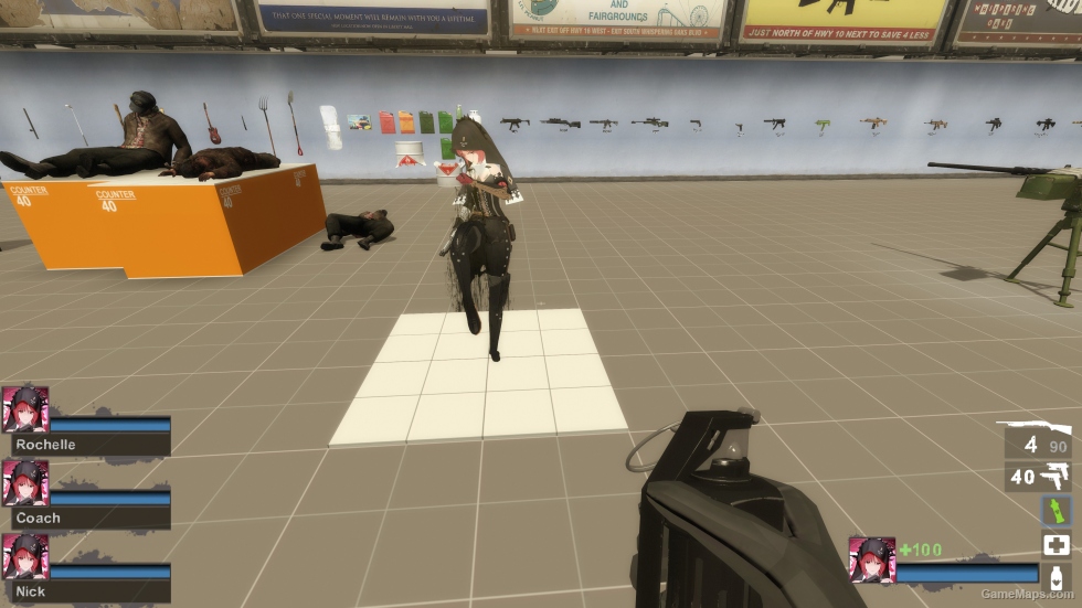 Only PGR Vera Rozen RoD (request) (Mod) for Left 4 Dead 2 - GameMaps.com