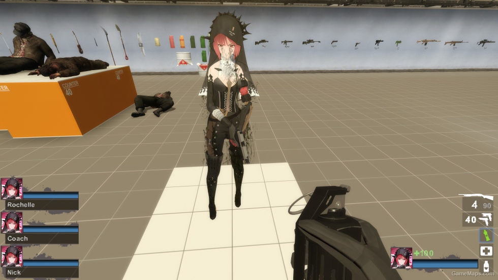 Only PGR Vera Rozen RoD (request) (Mod) for Left 4 Dead 2 - GameMaps.com