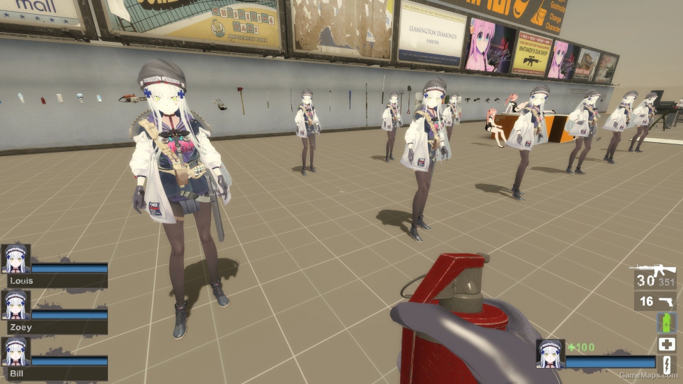 Only PNC Clukay Zoey (request) (Mod) for Left 4 Dead 2 - GameMaps.com