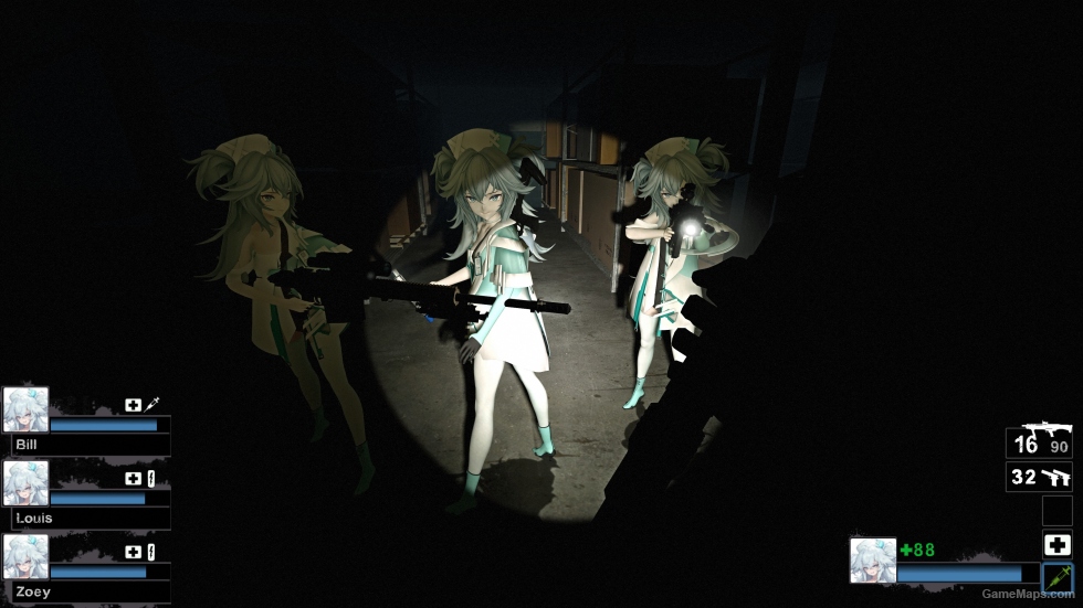 Only PNC Florence Zoey (Mod) for Left 4 Dead 2 - GameMaps.com