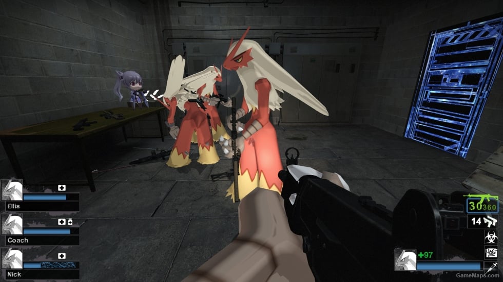 Only Pokemon XY Blaziken v1.1 (request) (Mod) for Left 4 Dead 2 ...