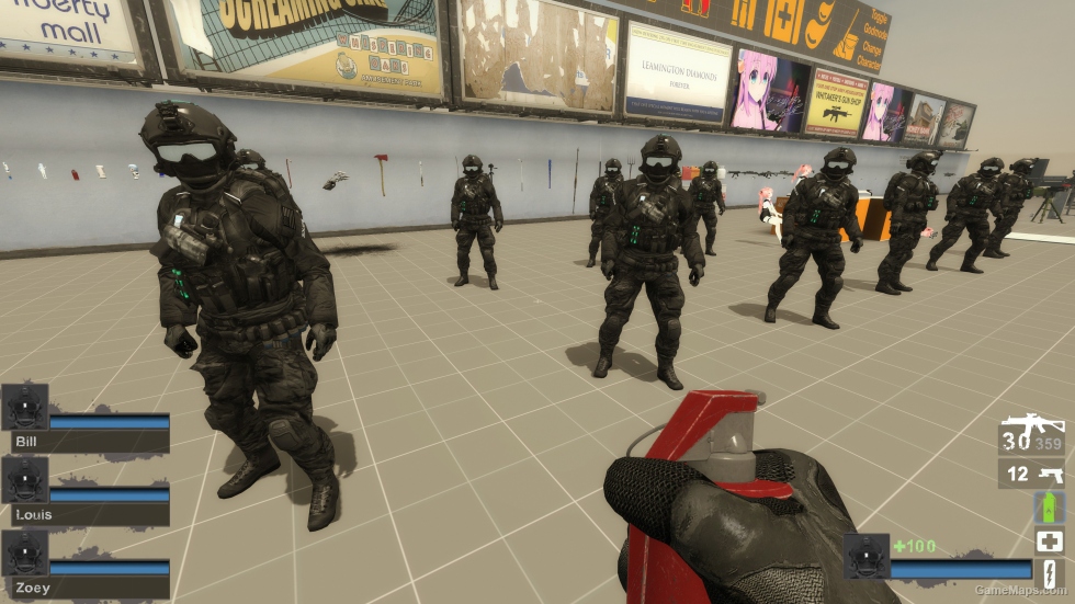 Only Police SWAT Nick V2 (request) (Mod) for Left 4 Dead 2 - GameMaps.com