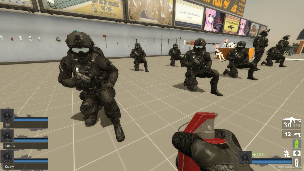 Only Police SWAT Nick V2 (request) (Mod) for Left 4 Dead 2 - GameMaps.com