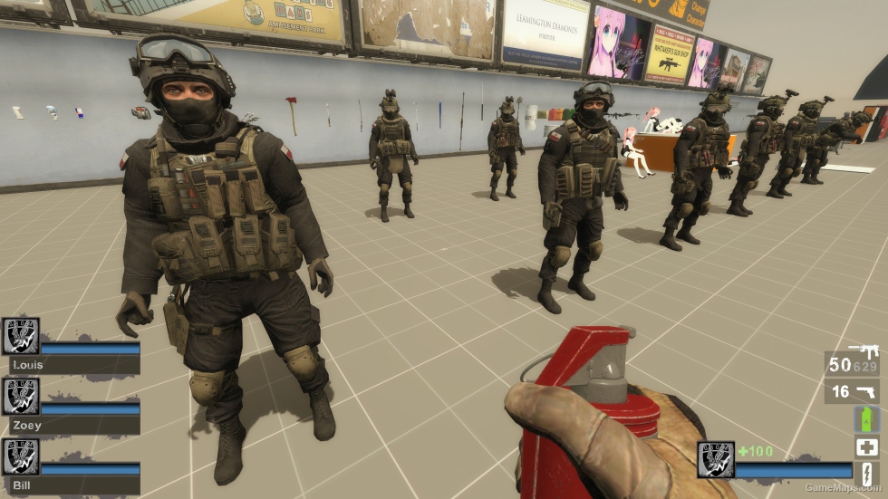 Only Polish GROM (request) (Mod) for Left 4 Dead 2 - GameMaps.com