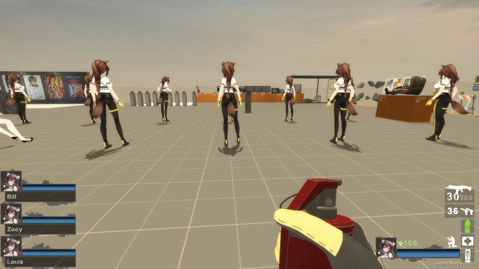 Only Project NC Turing C Zoey (Mod) for Left 4 Dead 2 - GameMaps.com