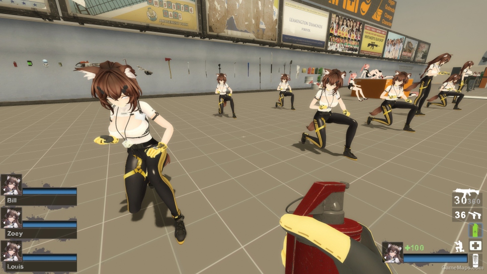 Only Project NC Turing C Zoey (Mod) for Left 4 Dead 2 - GameMaps.com