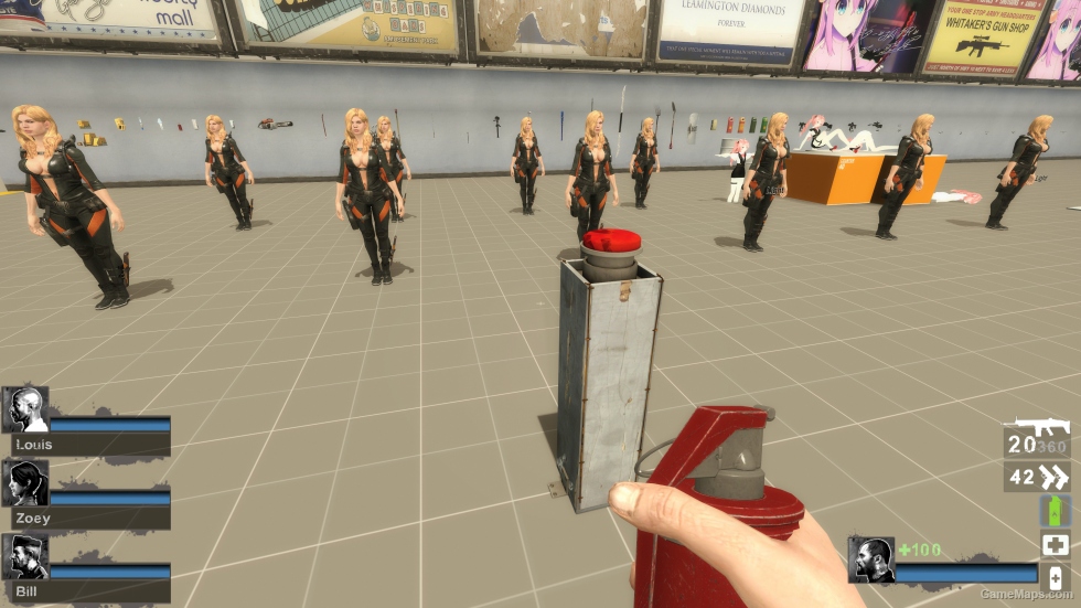 Only Rachel Foley FF Zoey (request) (Mod) for Left 4 Dead 2 - GameMaps.com