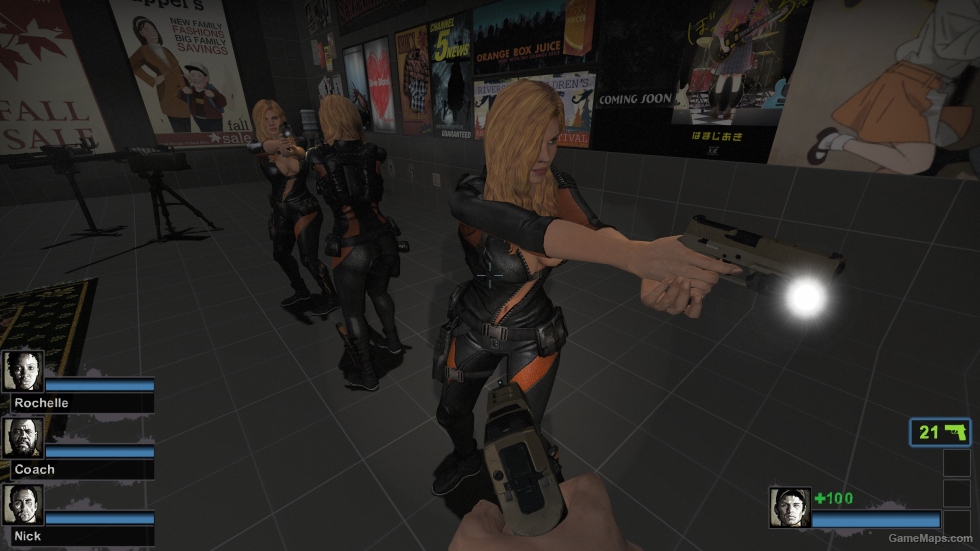 Only Rachel Foley FF Zoey (request) (Mod) for Left 4 Dead 2 - GameMaps.com