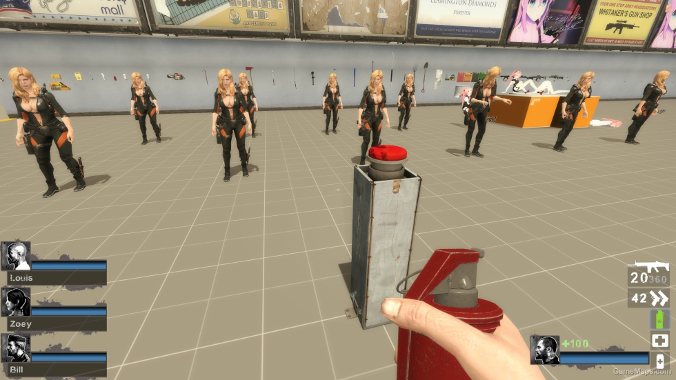 Only Rachel Foley FF Zoey (request) (Mod) for Left 4 Dead 2 - GameMaps.com