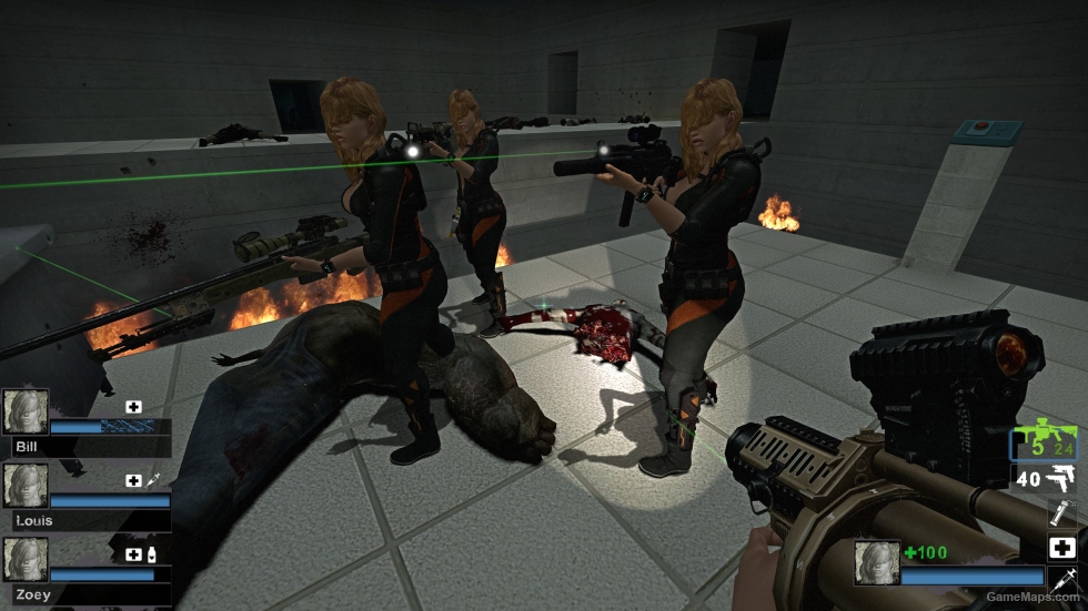 Only Rachel Foley REREV 2 (request) (Mod) for Left 4 Dead 2 - GameMaps.com