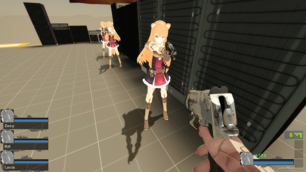 Only Raphtalia Zoey (Mod) for Left 4 Dead 2 - GameMaps.com