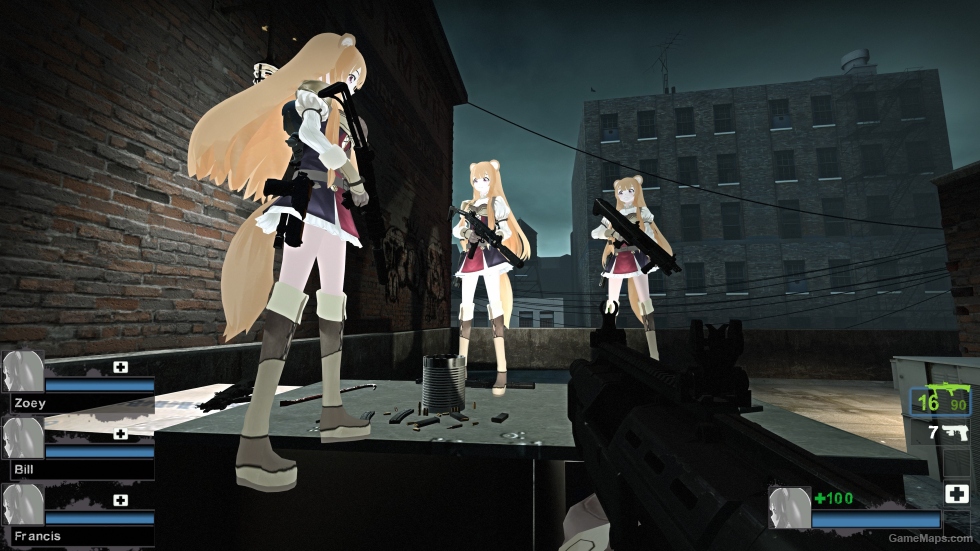 Only Raphtalia Zoey (Mod) for Left 4 Dead 2 - GameMaps.com