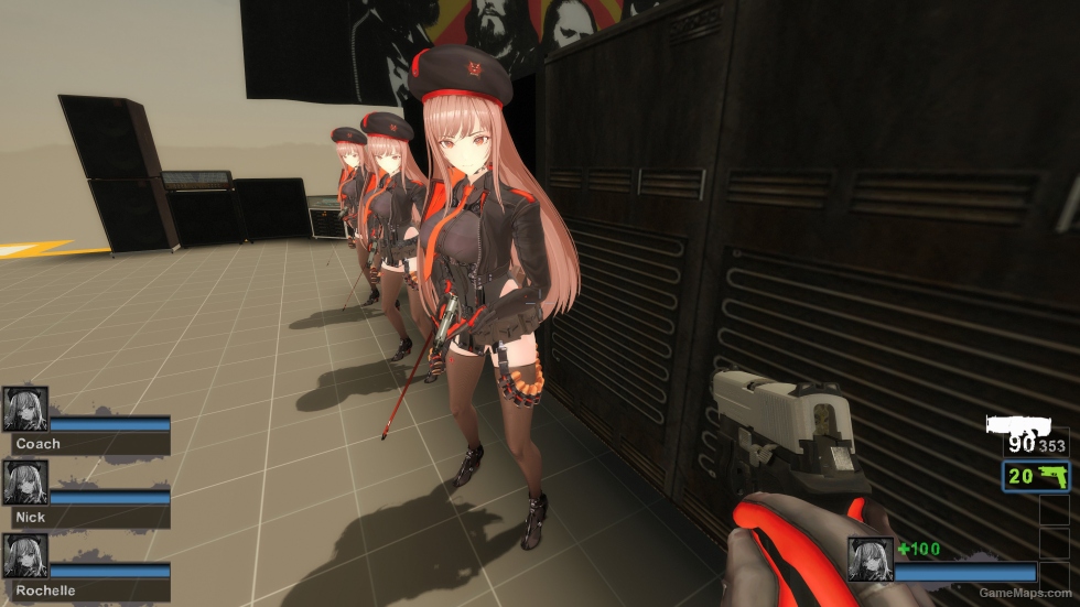 Only Rapi from Nikke (request) (Mod) for Left 4 Dead 2 - GameMaps.com