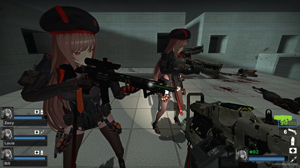 Only Rapi from Nikke (request) (Mod) for Left 4 Dead 2 - GameMaps.com