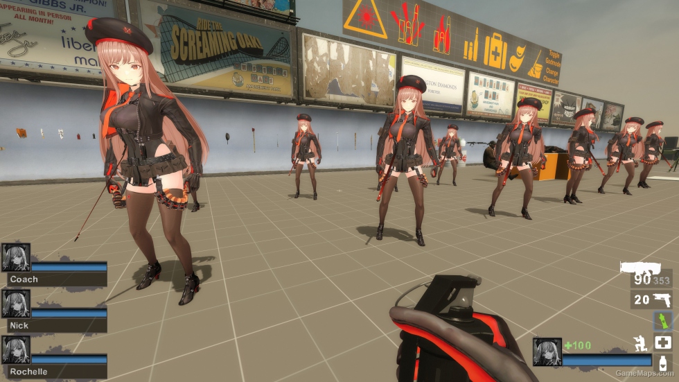 Only Rapi from Nikke (request) (Mod) for Left 4 Dead 2 - GameMaps.com