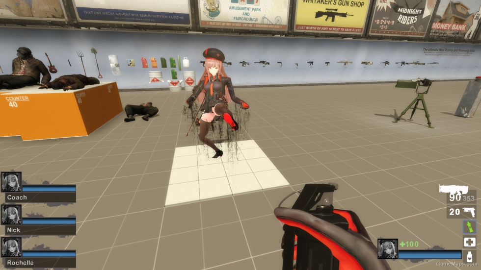 Only Rapi from Nikke (request) (Mod) for Left 4 Dead 2 - GameMaps.com