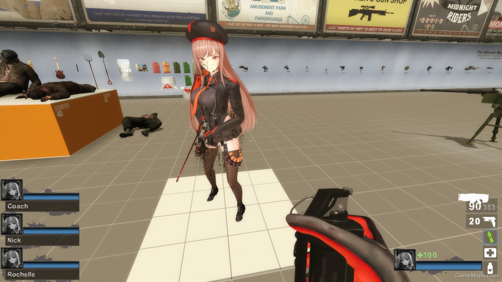 Only Rapi from Nikke (request) (Mod) for Left 4 Dead 2 - GameMaps.com