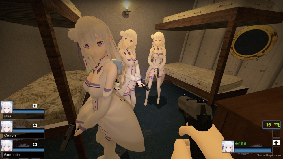 Only Re0 Emilia Zoey (request) (Mod) for Left 4 Dead 2 - GameMaps.com