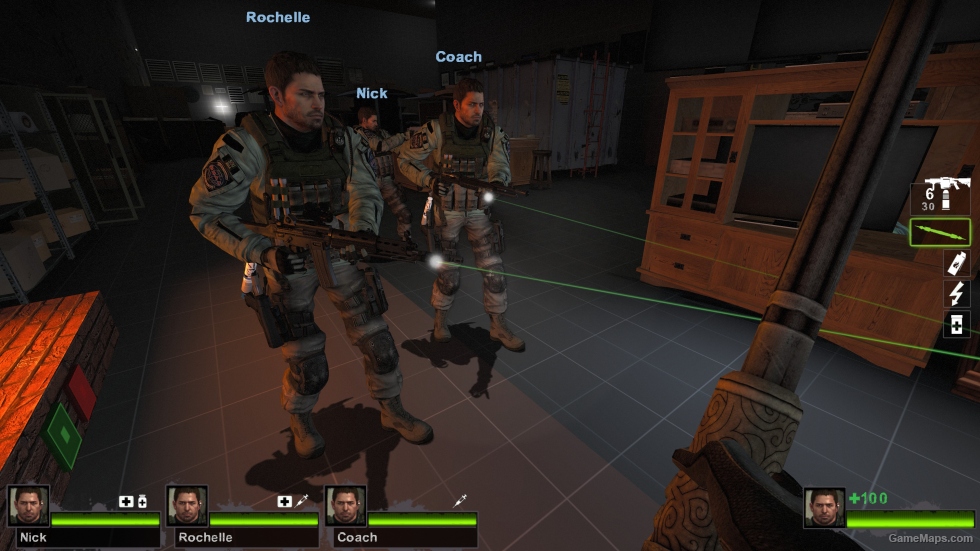 Only RE6 Chris Redfield (request) (Mod) for Left 4 Dead 2 - GameMaps.com