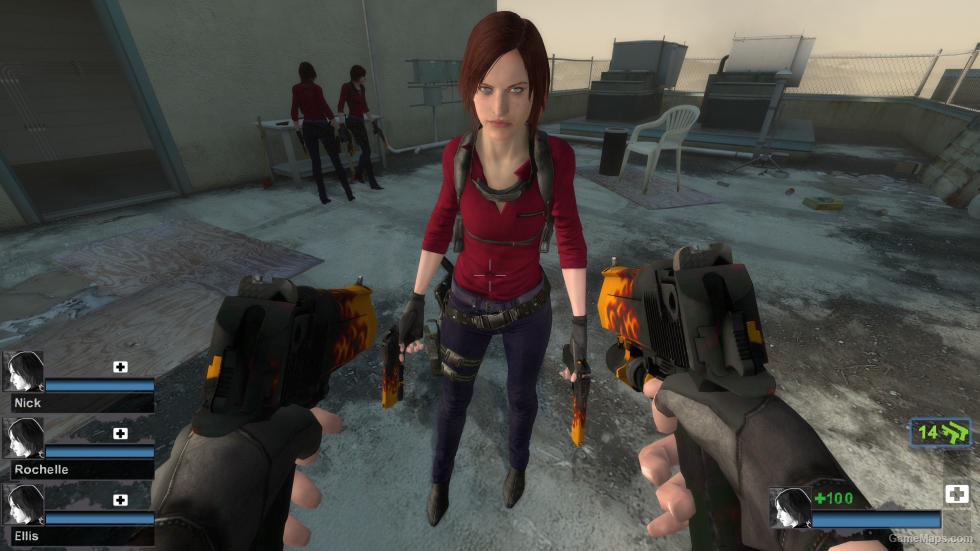 Only RER2 Claire Redfield RO v1 (request) (Mod) for Left 4 Dead 2 ...