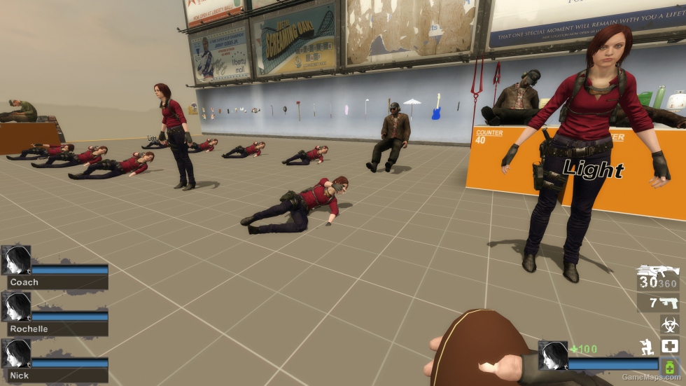 Only RER2 Claire Redfield RO v1 (request) (Mod) for Left 4 Dead 2 ...