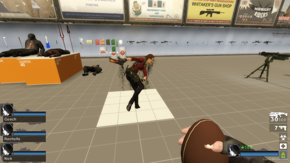 Only RER2 Claire Redfield RO v1 (request) (Mod) for Left 4 Dead 2 ...