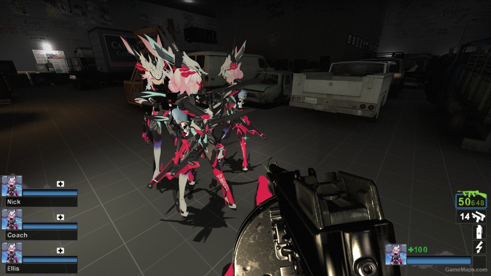 Only RNG HI3 Yae Sakura NS Zoey (request) (Mod) for Left 4 Dead 2 ...