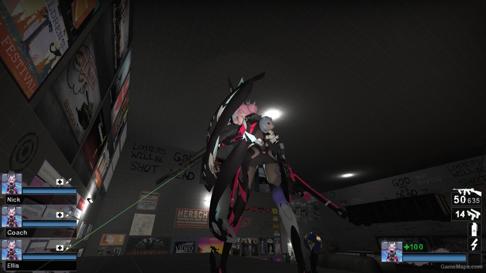 Only RNG HI3 Yae Sakura NS Zoey (request) (Mod) for Left 4 Dead 2 ...