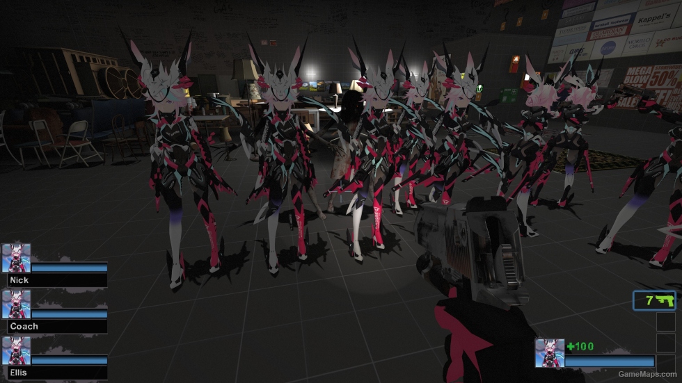 Only RNG HI3 Yae Sakura NS Zoey (request) (Mod) for Left 4 Dead 2 ...