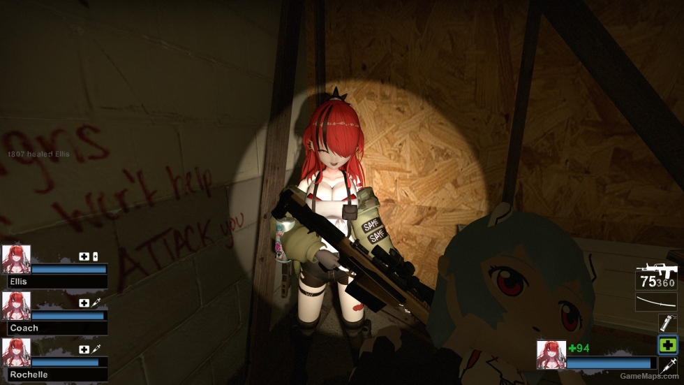 Only RNG Vtuber Lain Paterson Zoey [request] (Mod) for Left 4 Dead 2 ...