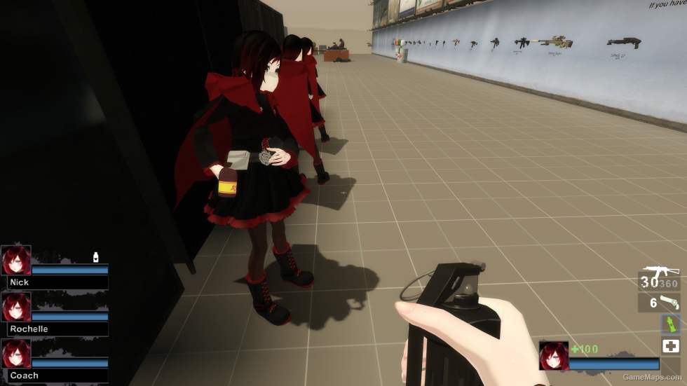 Only Ruby Rose RWBY Grimm Eclipse (request) (Mod) for Left 4 Dead 2 ...