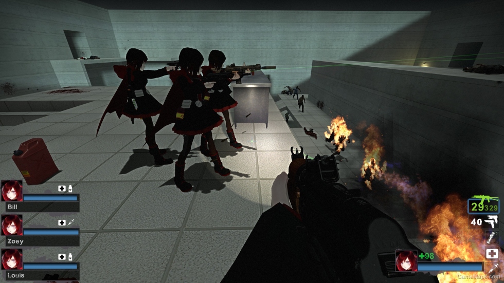 Only Ruby Rose RWBY Grimm Eclipse (request) (Mod) for Left 4 Dead 2 ...