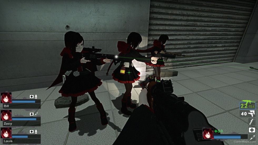 Only Ruby Rose RWBY Grimm Eclipse (request) (Mod) for Left 4 Dead 2 ...
