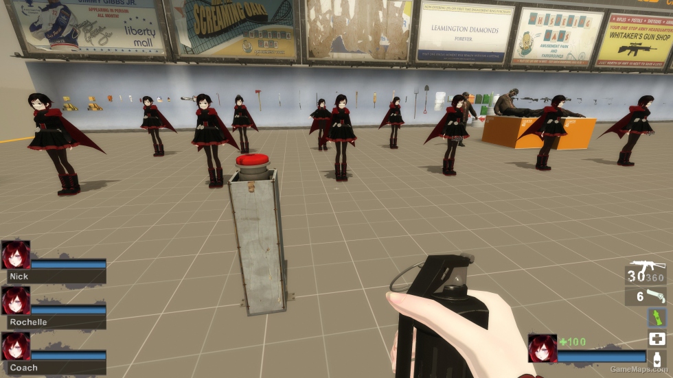 Only Ruby Rose RWBY Grimm Eclipse (request) (Mod) for Left 4 Dead 2 ...