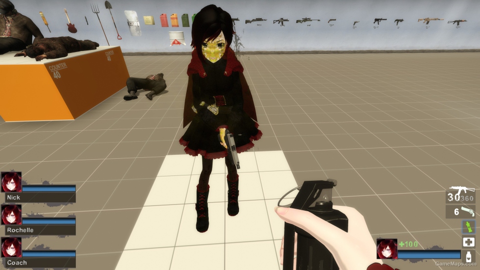 Only Ruby Rose RWBY Grimm Eclipse (request) (Mod) for Left 4 Dead 2 - GameMaps.com