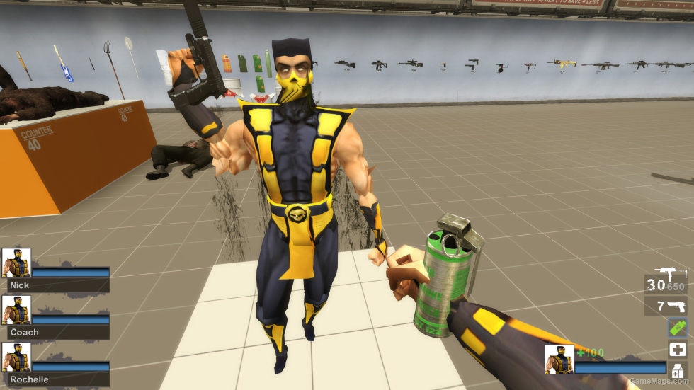 Only Scorpion mk4 (request) (Mod) for Left 4 Dead 2 - GameMaps.com